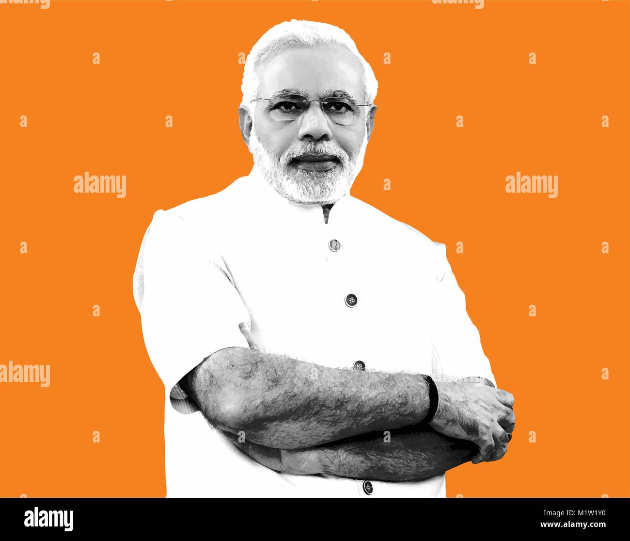 Modi vector vectors hi-res stock photography and images - Alamy