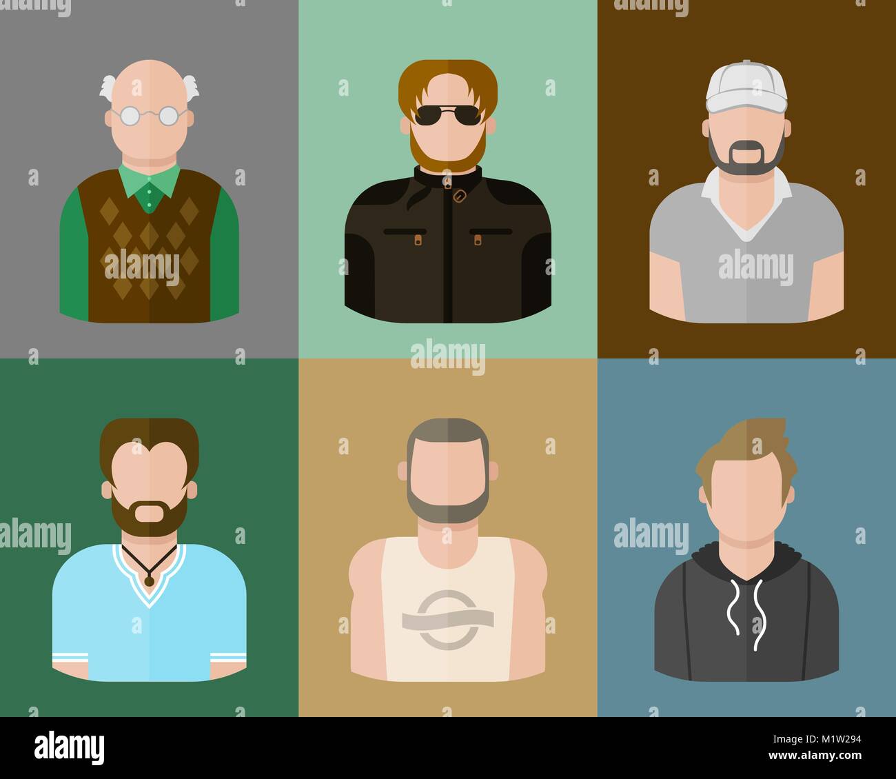 Informal man Stock Vector Images - Alamy