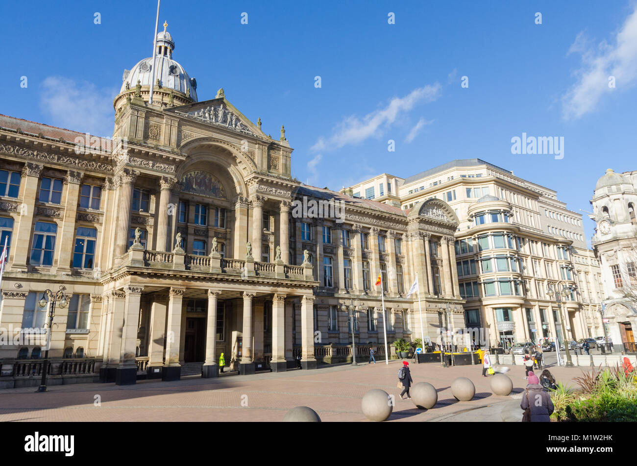 Birmingham Council House in Victoria Square in the centre of Birmingham ...