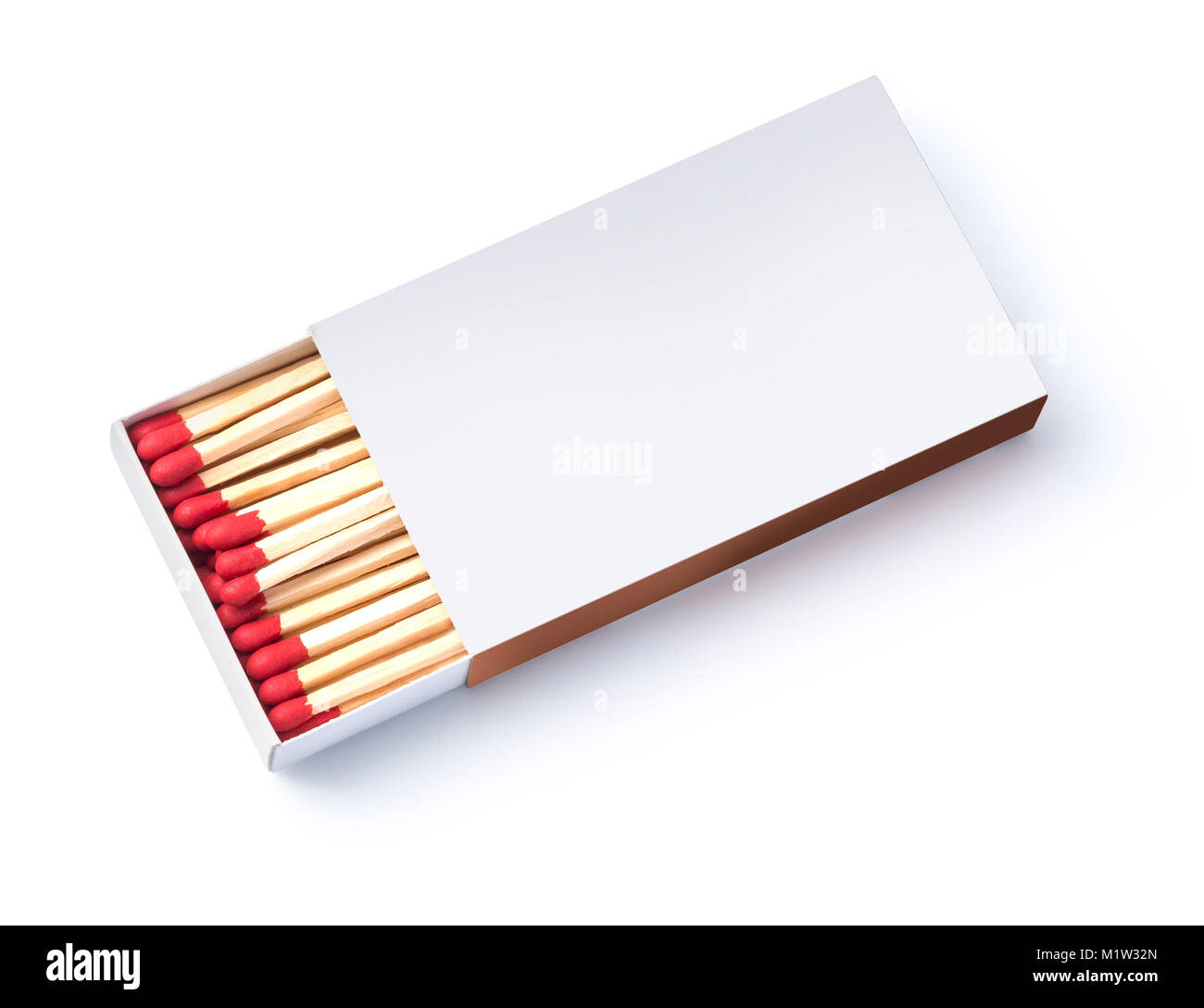 Box of matches, isolated on white background with clipping path Stock ...