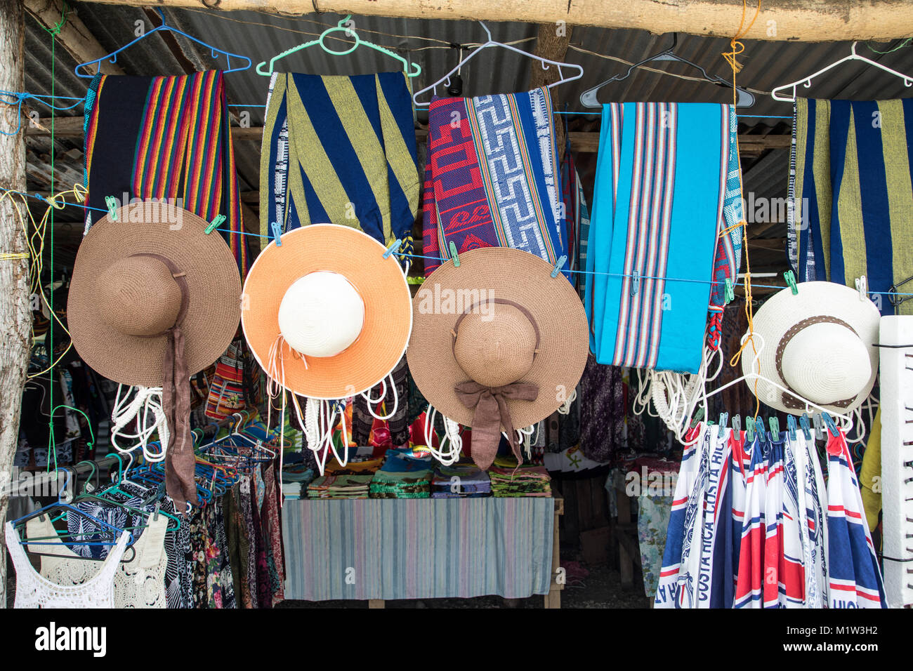 Local Markets And Shops Samara Costa Rica Central America Stock Photo ...