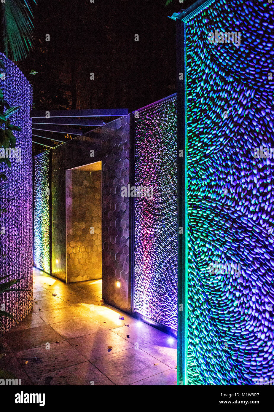 Lighting Effects Costa Central Pacific Costa Rica Stock Photo - Alamy