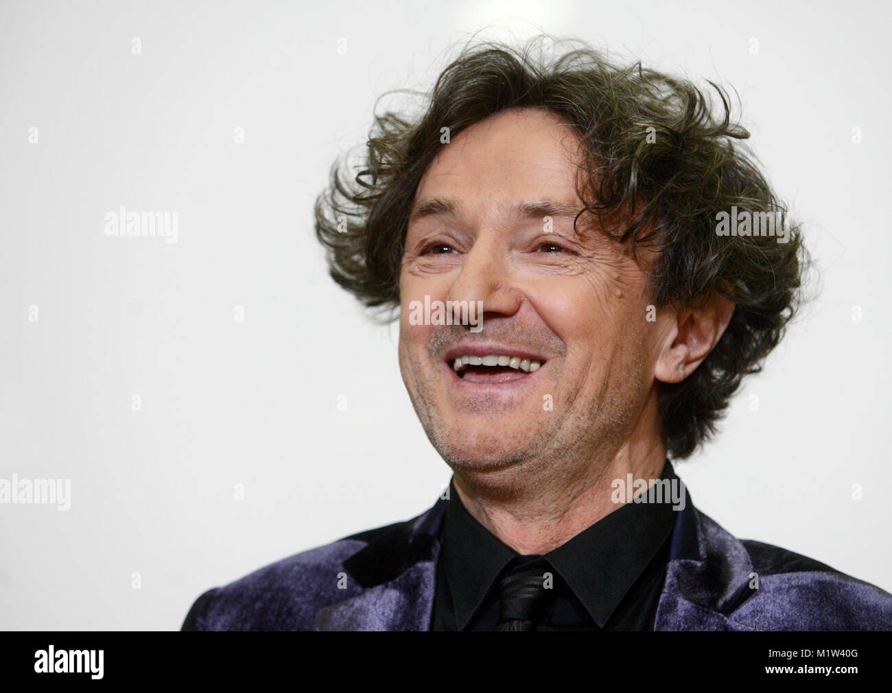 Belgrade, Serbia - January 19, 2010: Goran Bregovic, musician form ...