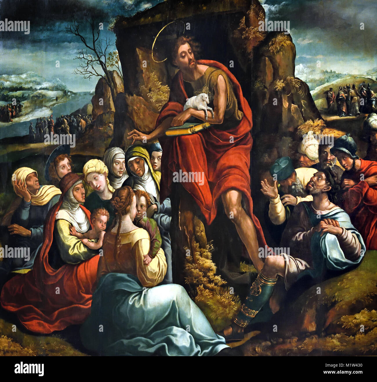 John the baptist preaching hi-res stock photography and images - Alamy