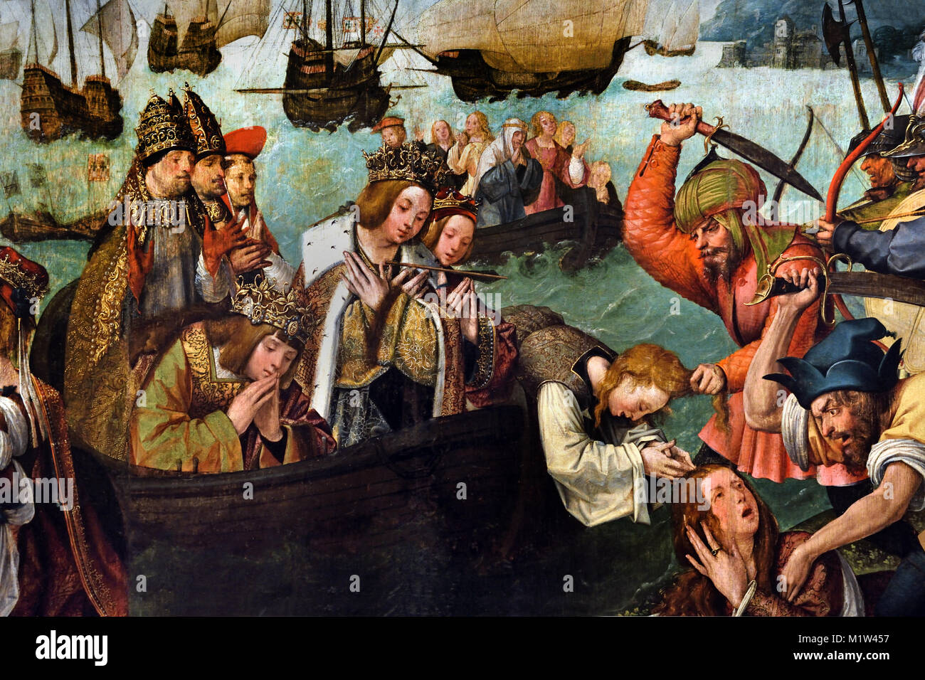 Martyrdom of the Eleven Thousand Virgins ( Master of the Altarpiece of ...