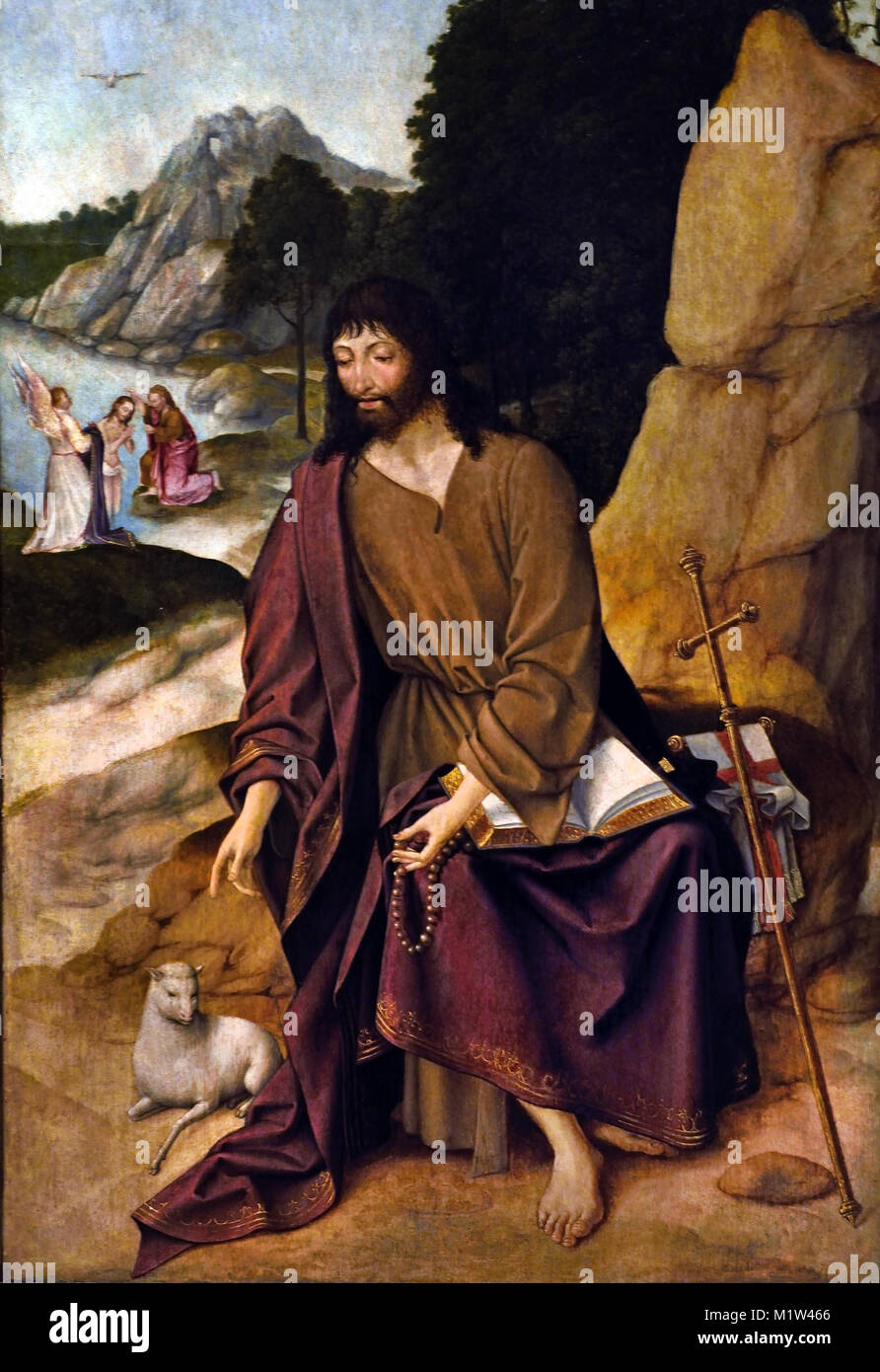 Triptych Of Baptism Of Christ High Resolution Stock Photography and Images - Alamy