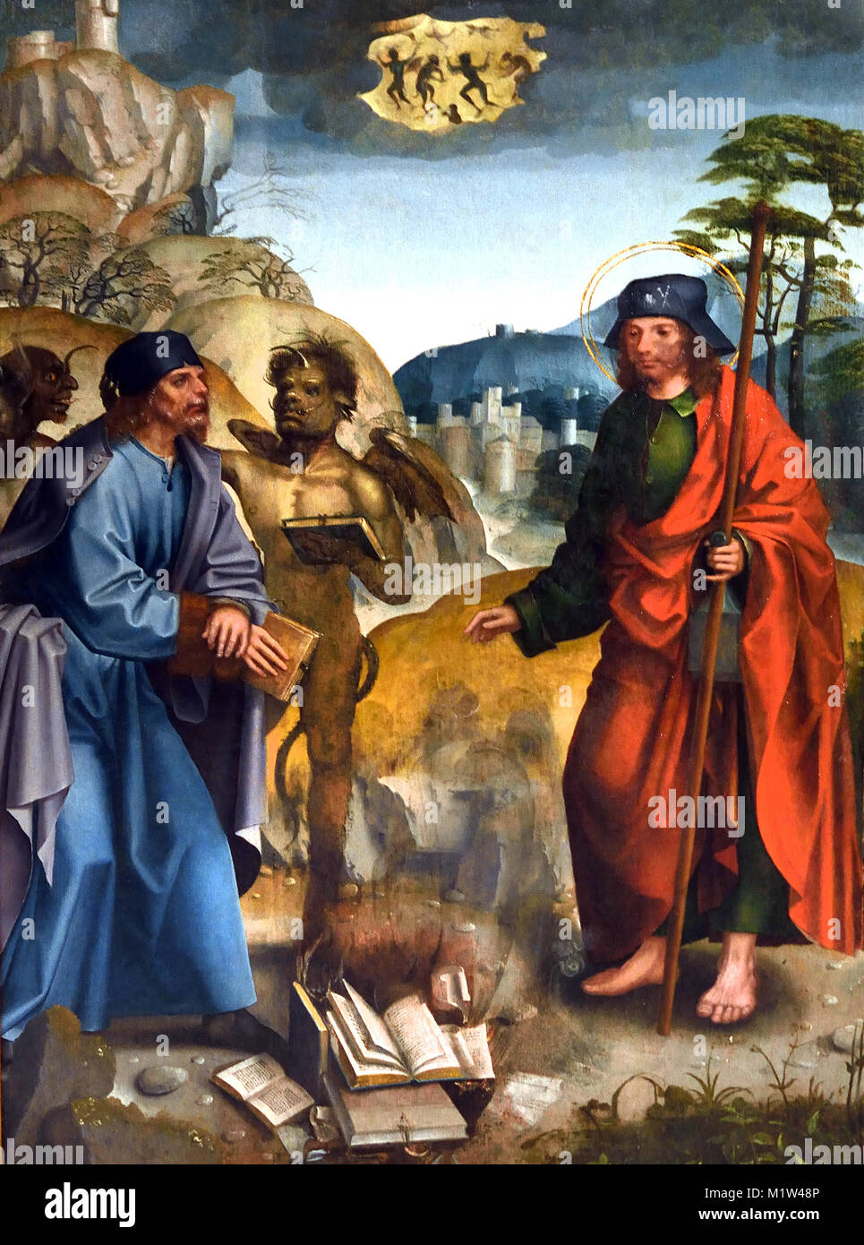 The Conversion of Hermogenes (Altarpiece of St James) Master of ...