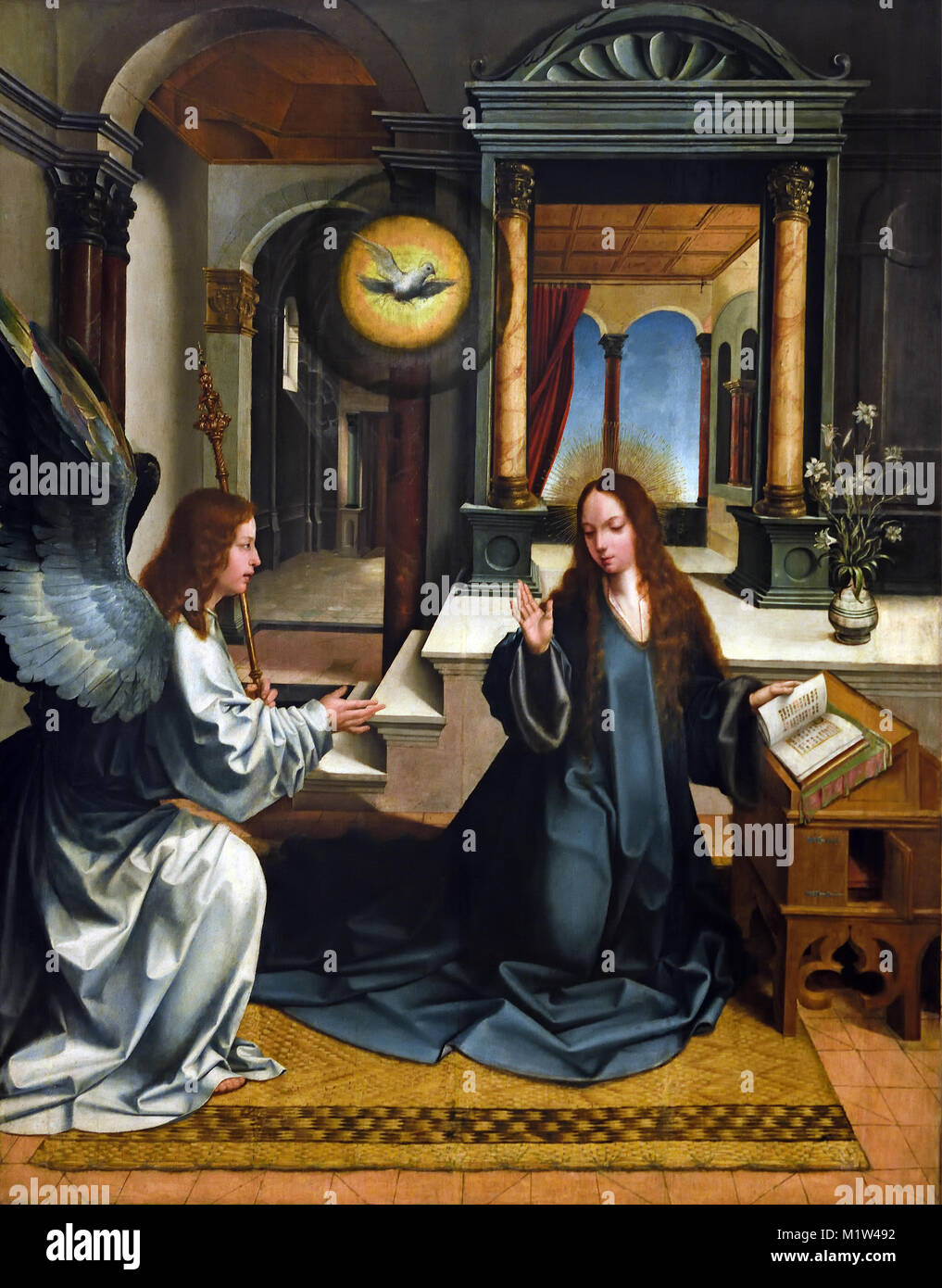 The Annunciation by Jorge Afonso ( 1470 - 1540) 15th-century Portugal ...