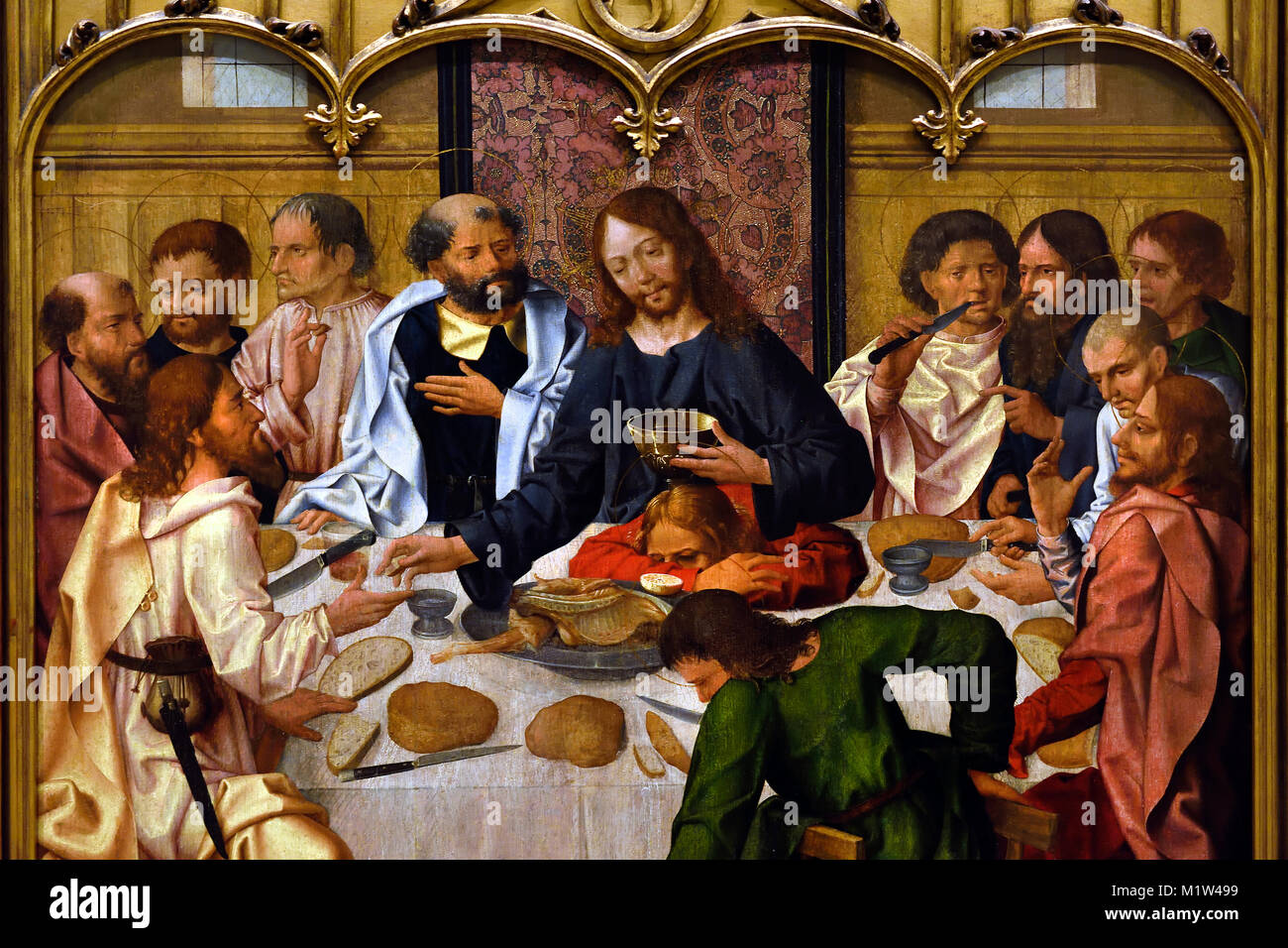 The Last Supper ( Church of Sao Francisco - High Altarpiece ) by the ...