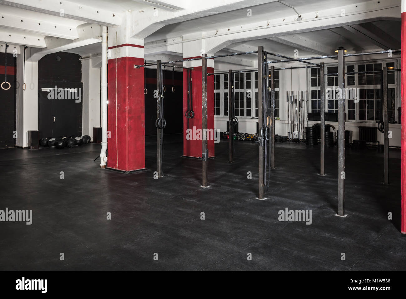 Gym equipment inside hi-res stock photography and images - Alamy