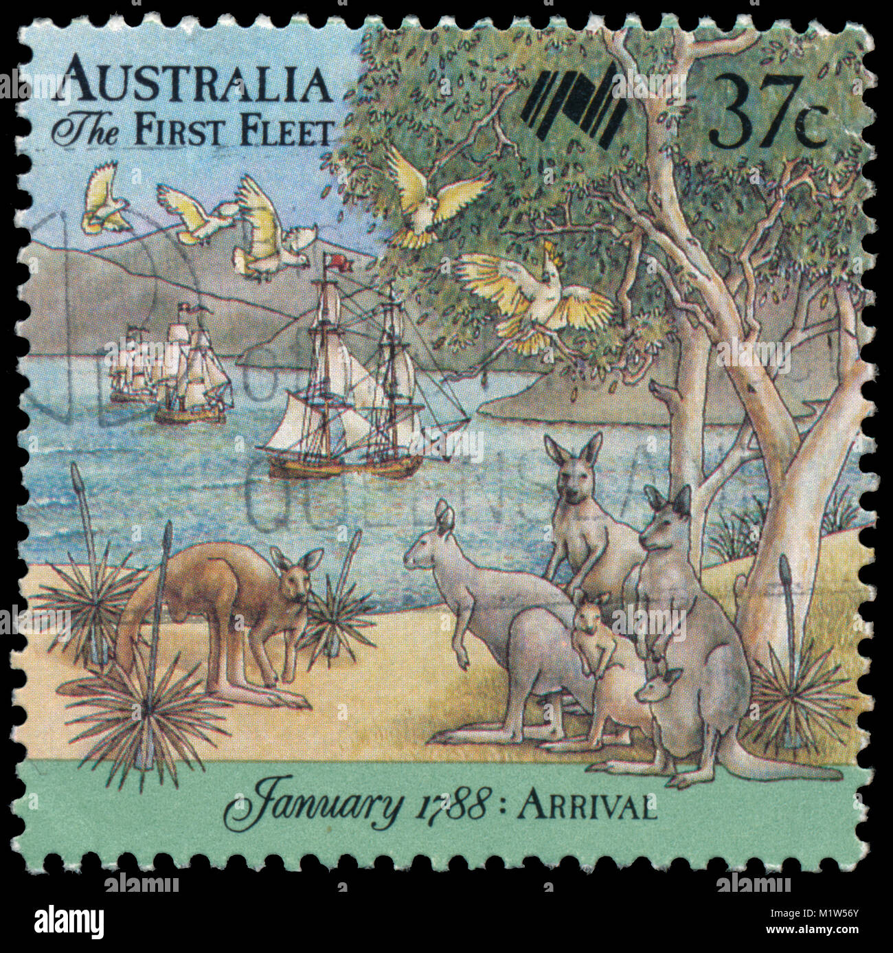 First fleet journey australia hi-res stock photography and images - Alamy