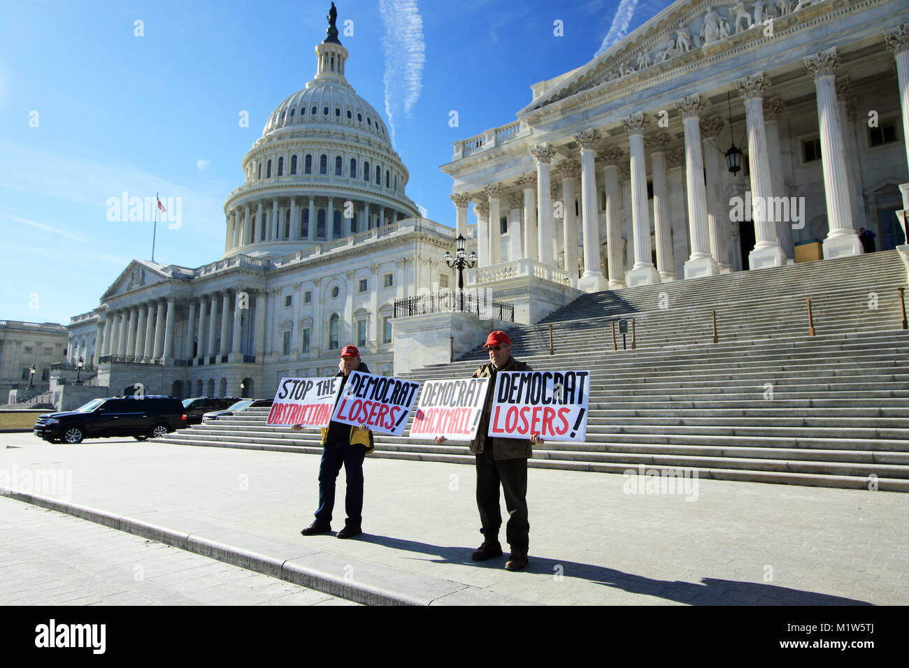 Multiple protest signs hi-res stock photography and images - Alamy