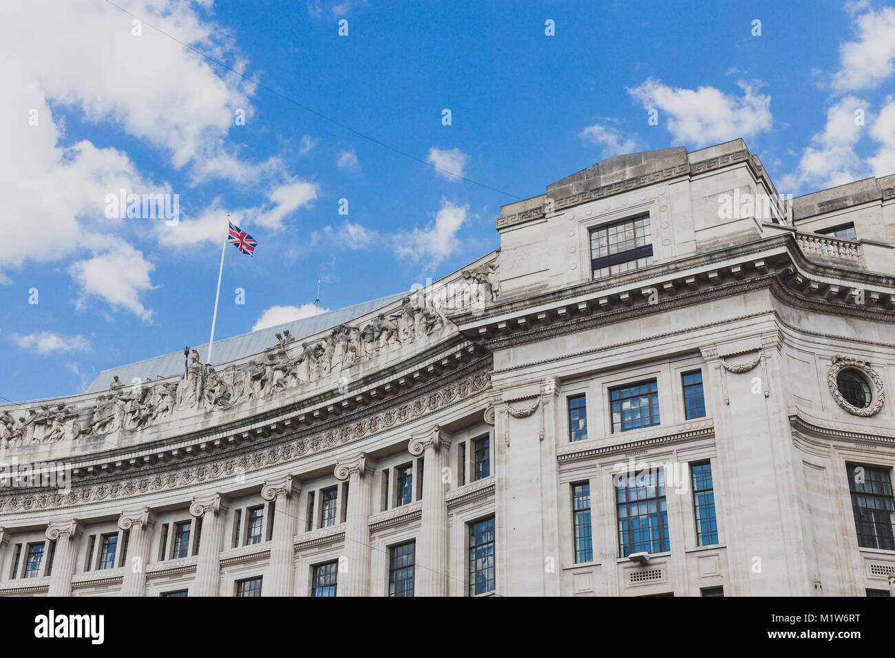 LONDON, UNITED KINGDOM - August 3rd, 2014: historical building in ...