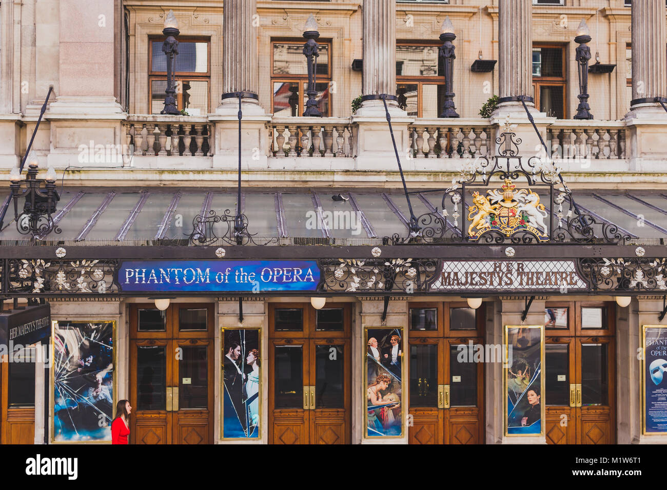 Majesty theatre london uk hi-res stock photography and images - Alamy