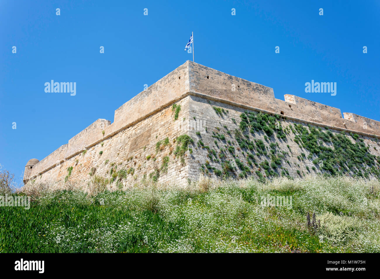Walls of The 16th century Venetian Fortezza, Rethymnon (Rethimno ...