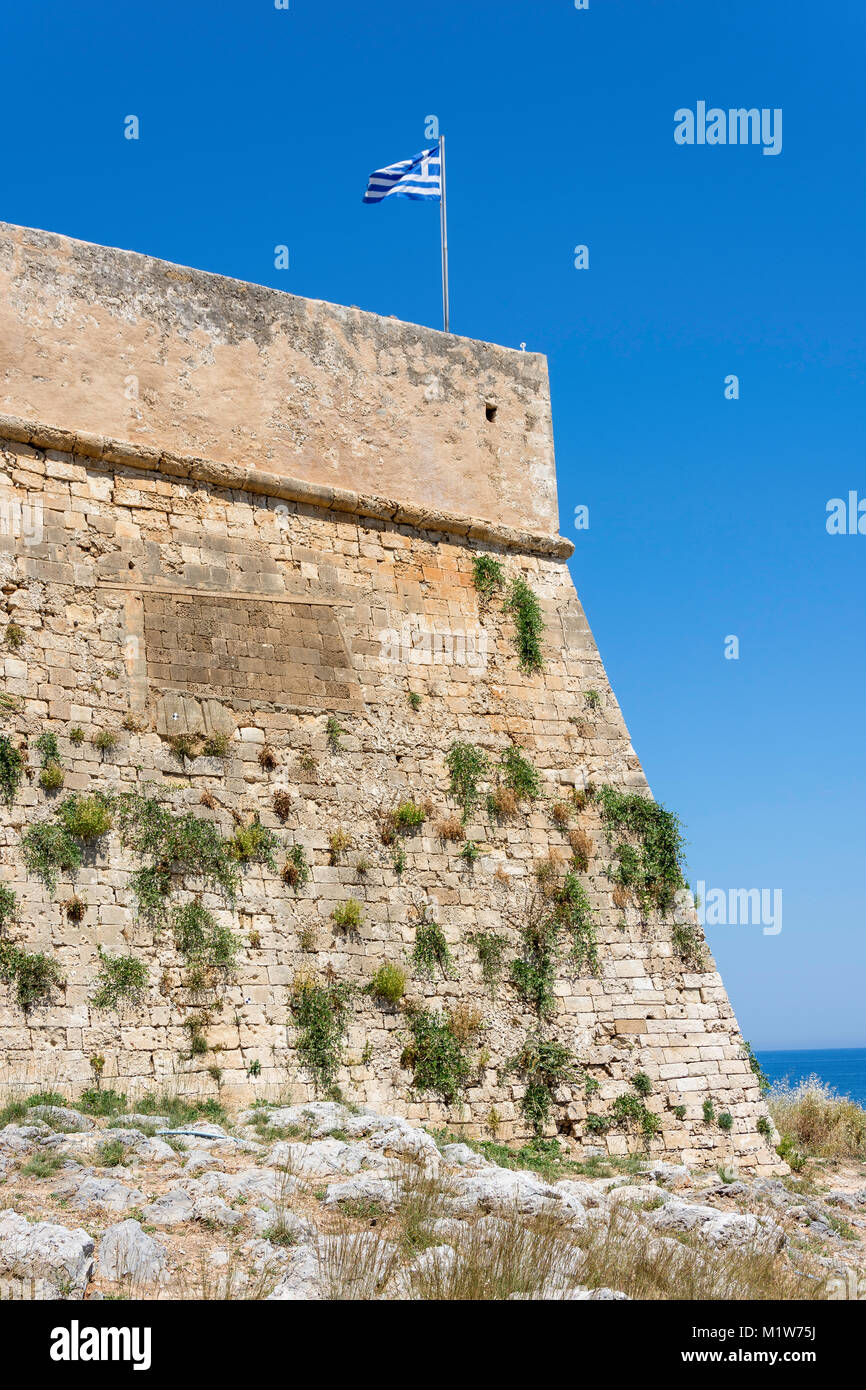 Walls of The 16th century Venetian Fortezza, Rethymnon (Rethimno ...