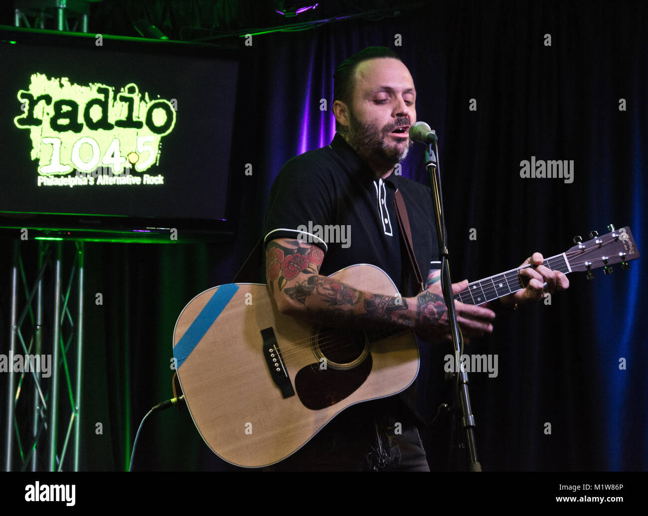 Bala Cynwyd, PA, USA. 26th January, 2018. Justin Furstenfeld of ...