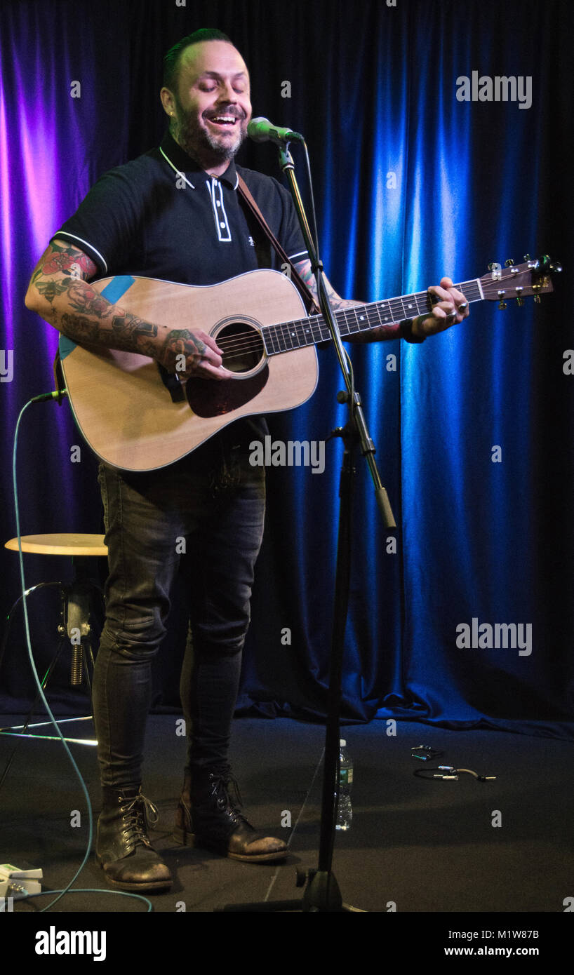 Bala Cynwyd, PA, USA. 26th January, 2018. Justin Furstenfeld of ...