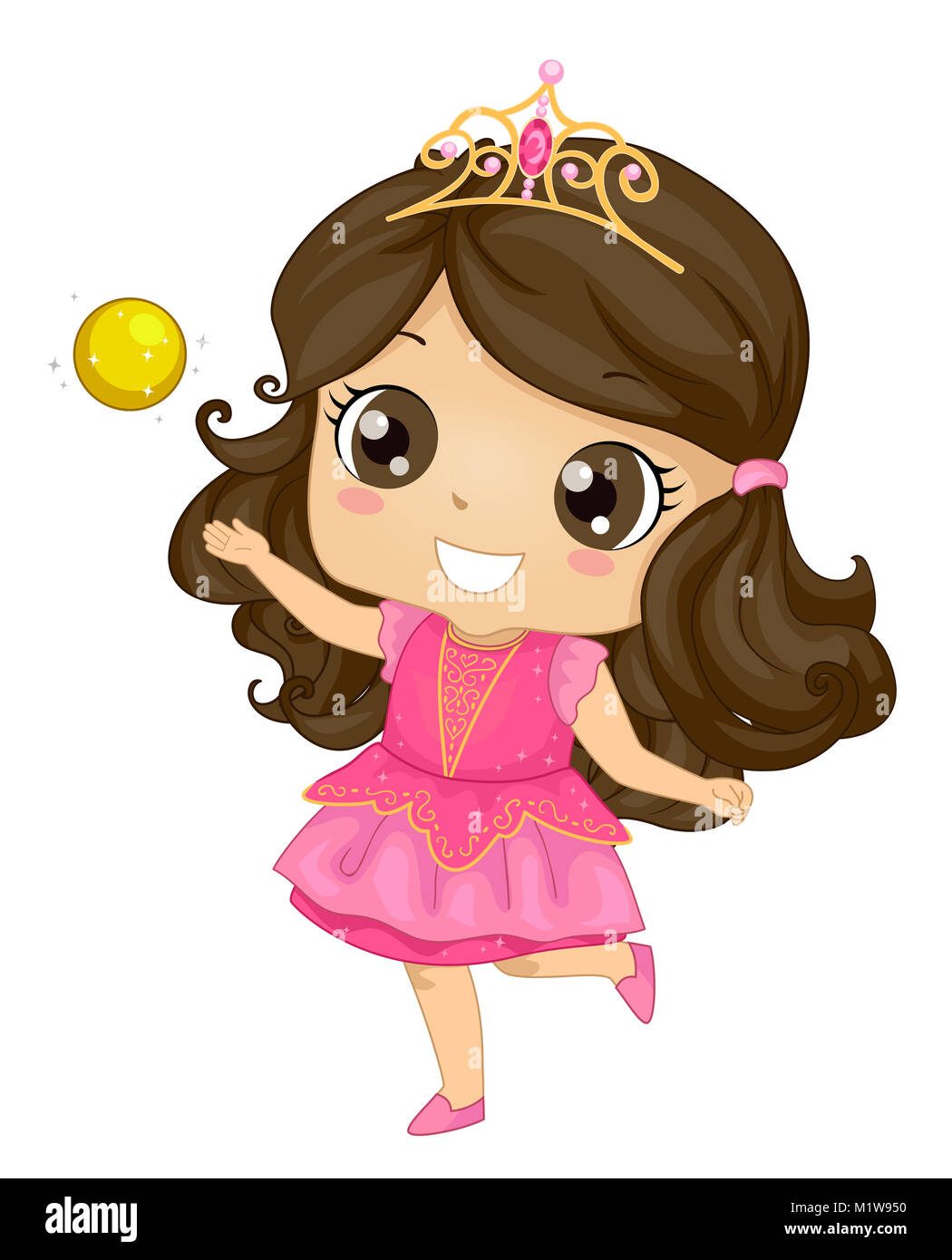 Cartoon crown royalty fairy tale hi-res stock photography and images ...