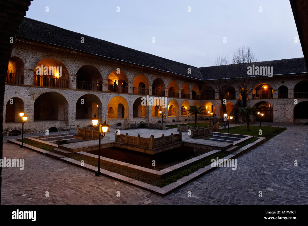 Azerbaijan 2010, The Shaki Caravanserai is a historical monument in ...
