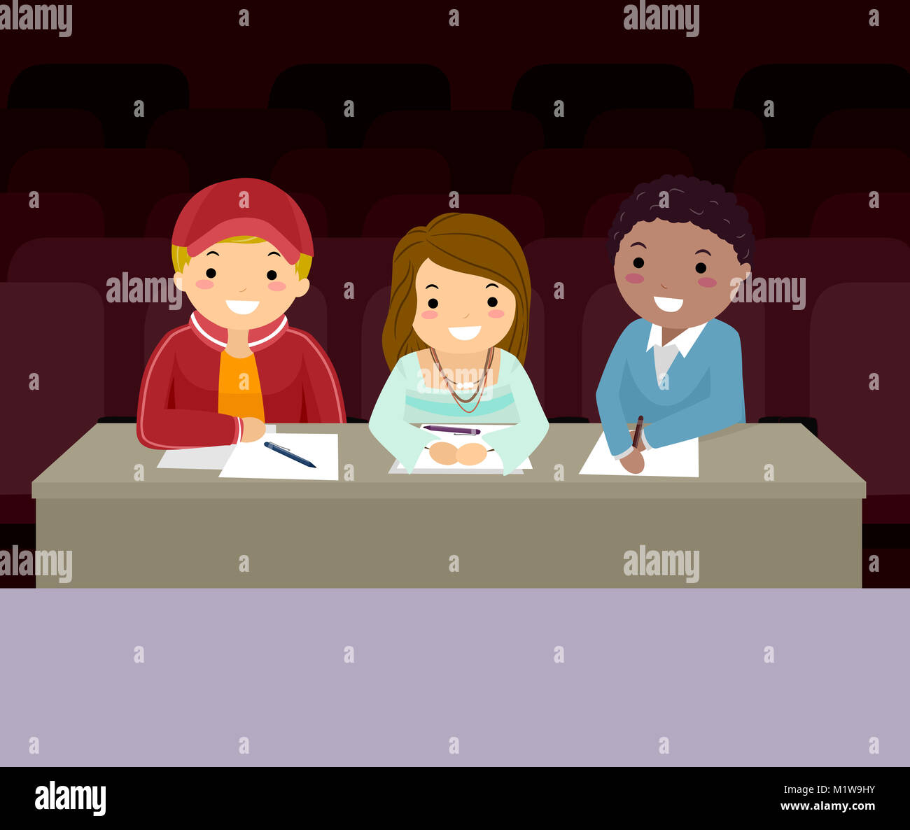 Panel Of Judges Clipart