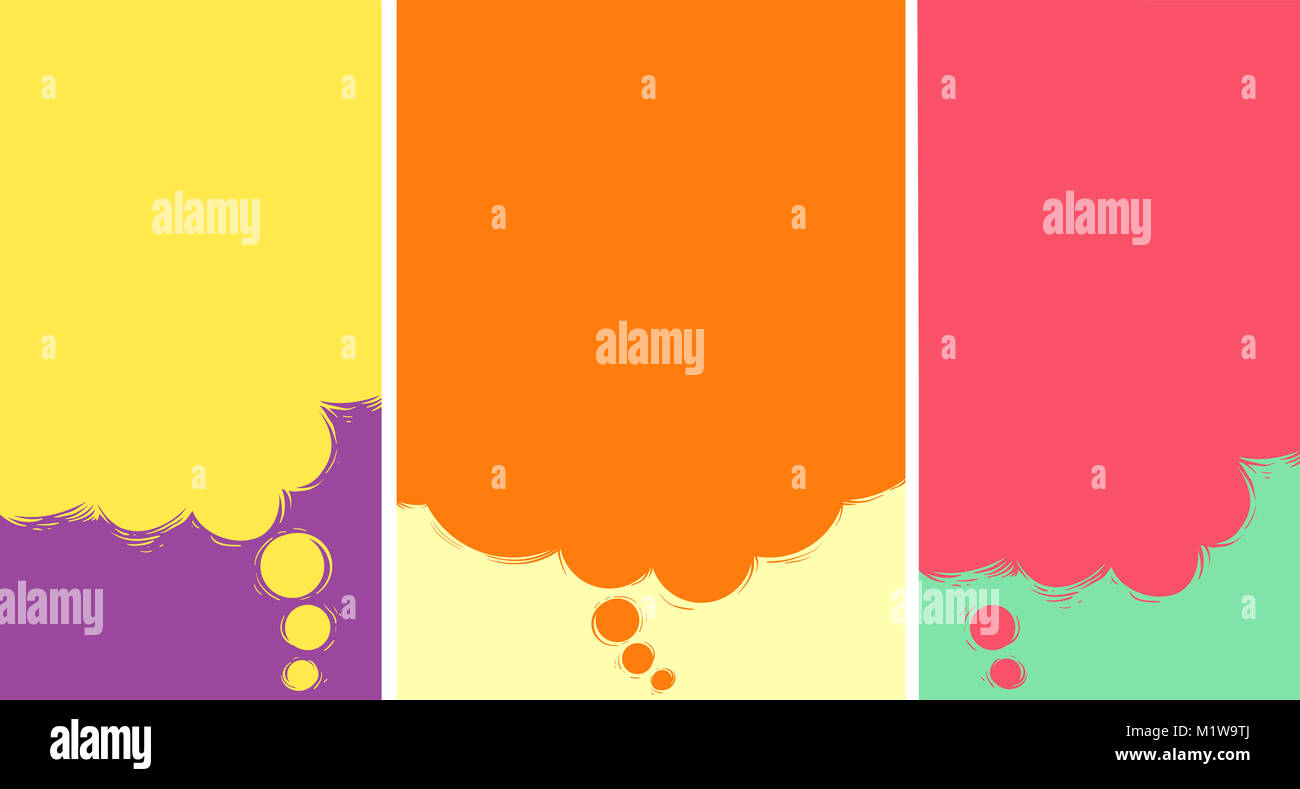 Background Illustration Featuring Panels Decorated With Colorful ...