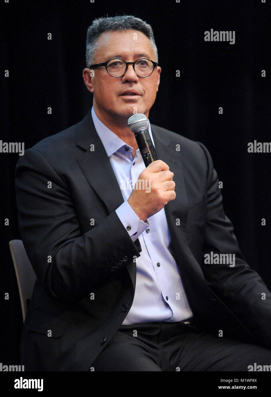 New York, NY, USA. 1st Feb, 2018. Ron Darling, former Major League ...