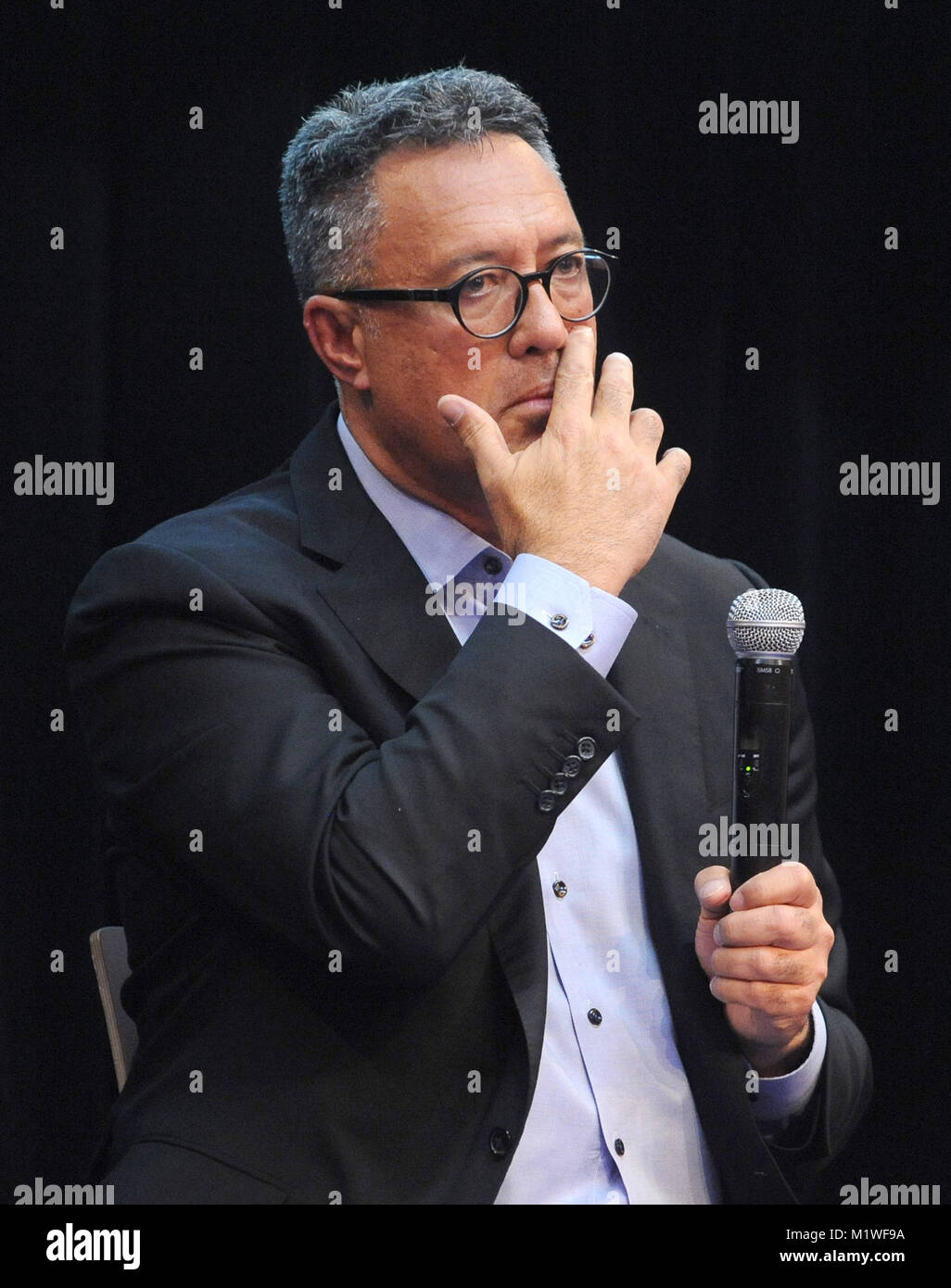 New York, NY, USA. 1st Feb, 2018. Ron Darling, former Major League ...
