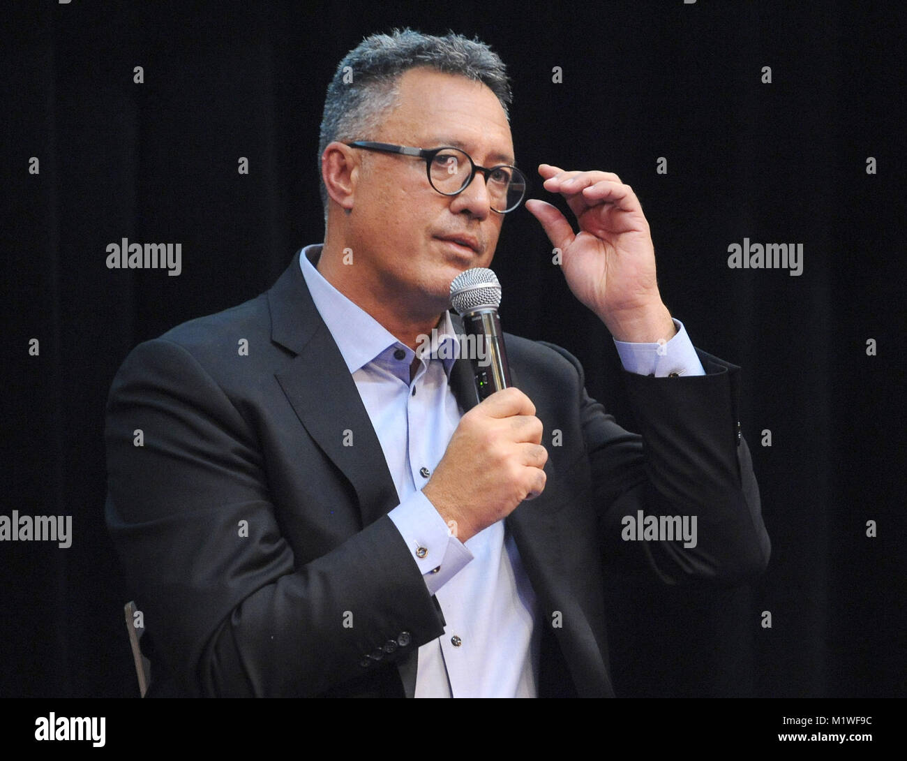 New York, NY, USA. 1st Feb, 2018. Ron Darling, former Major League ...