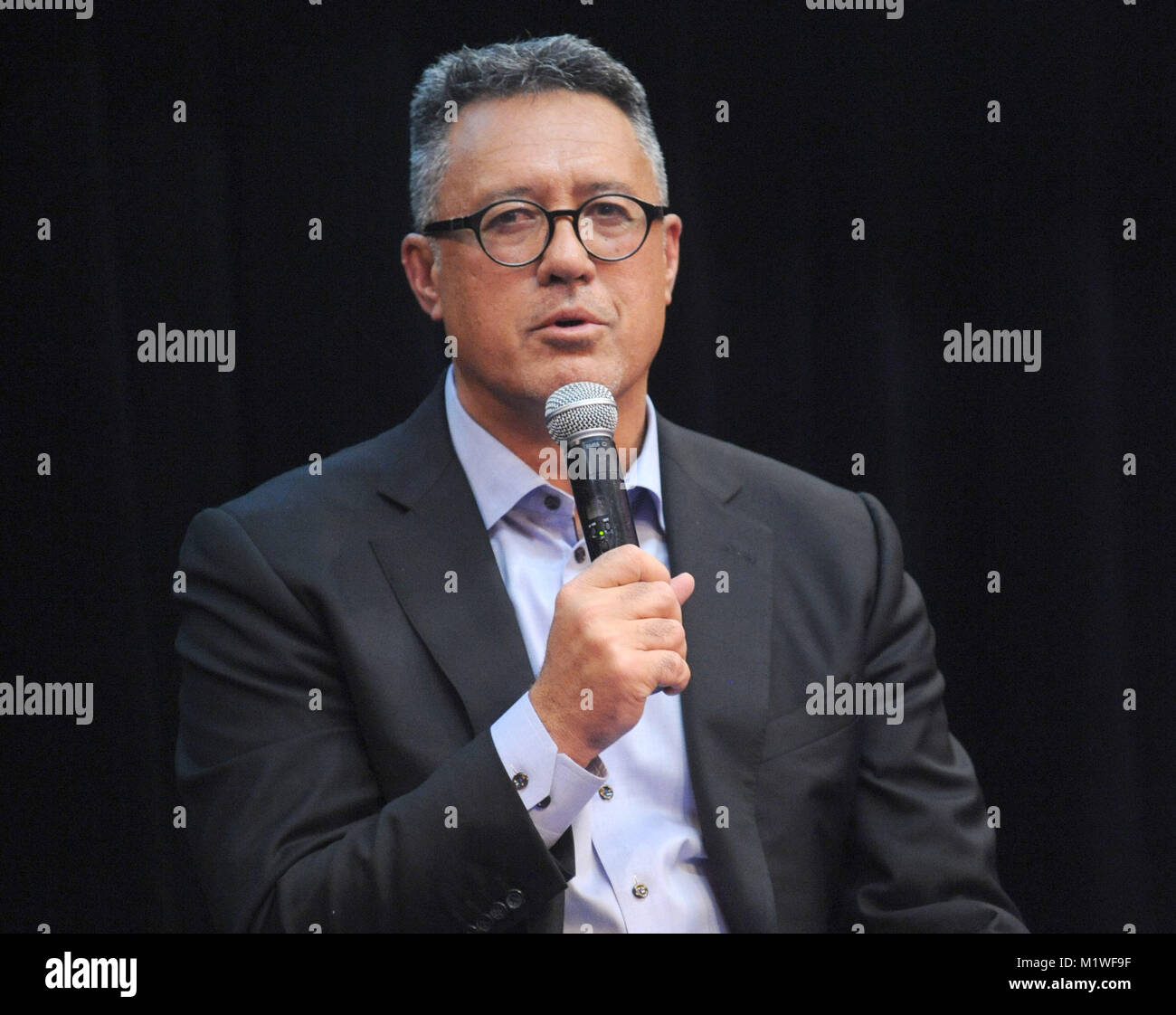 New York, NY, USA. 1st Feb, 2018. Ron Darling, former Major League ...