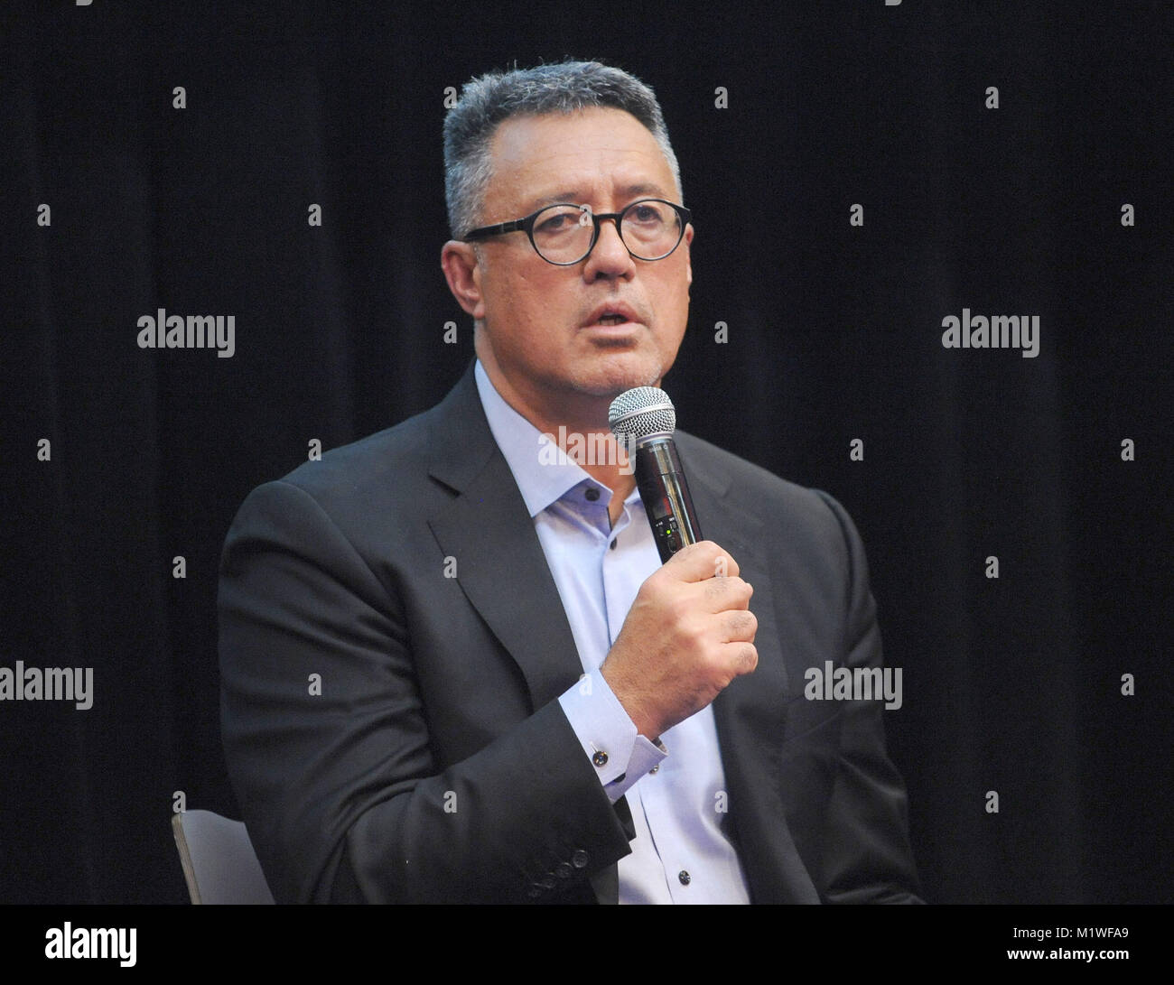 New York, NY, USA. 1st Feb, 2018. Ron Darling, former Major League ...