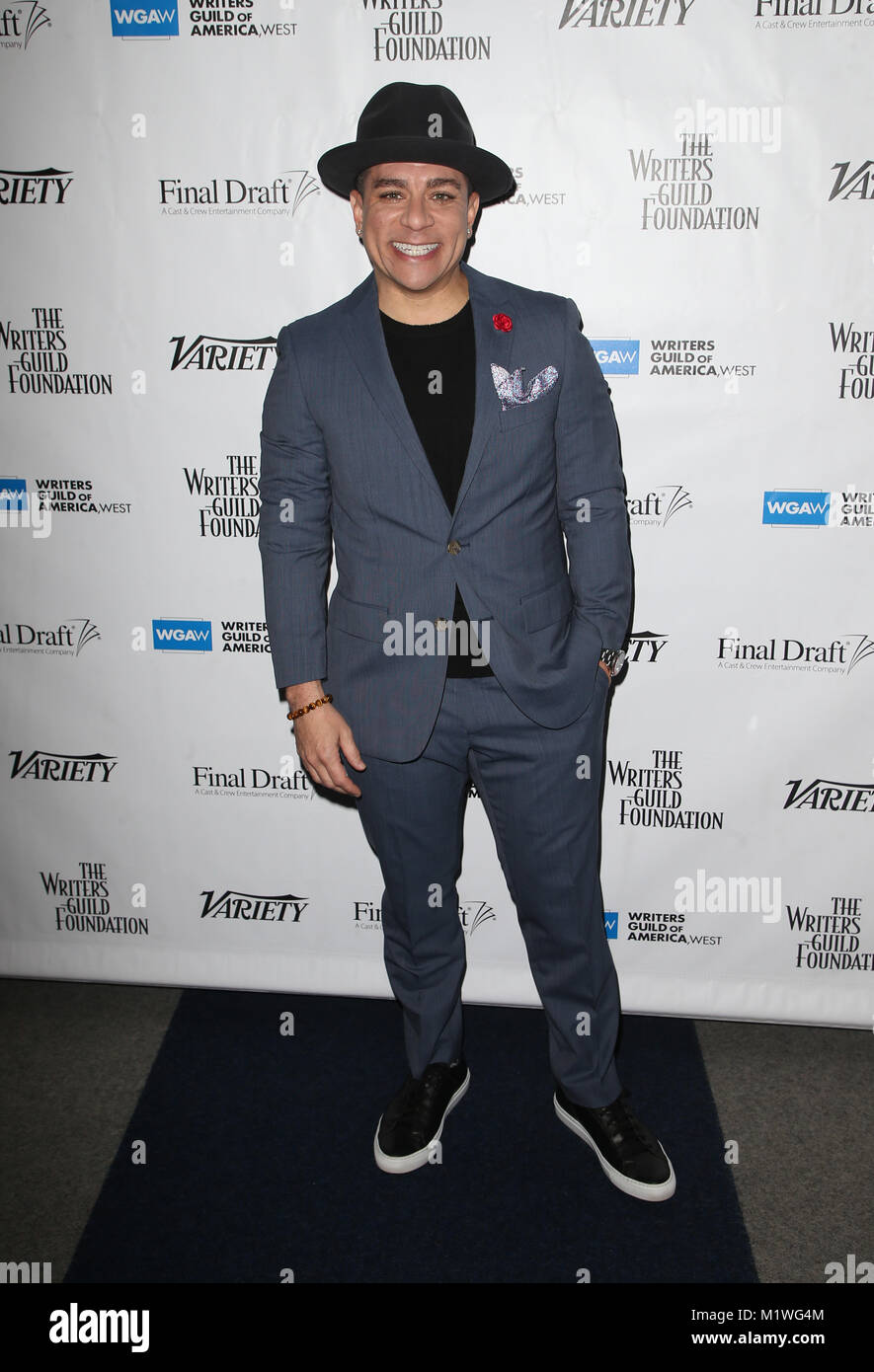 Beverly Hills, Ca. 1st Feb, 2018. Virgil Williams, at the 2018 Writers ...