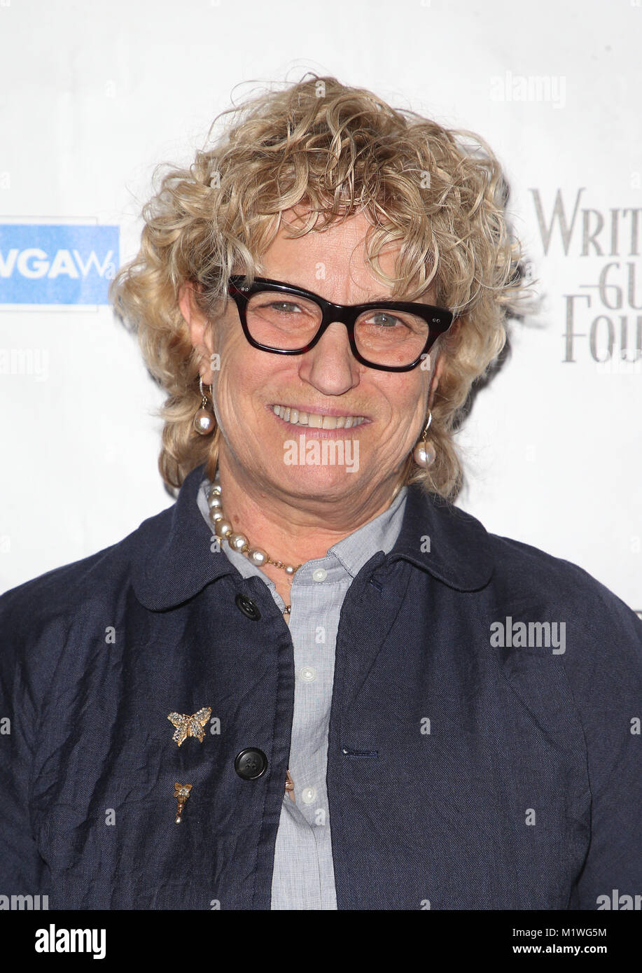 Beverly Hills, Ca. 1st Feb, 2018. Claudia Eller, at the 2018 Writers ...
