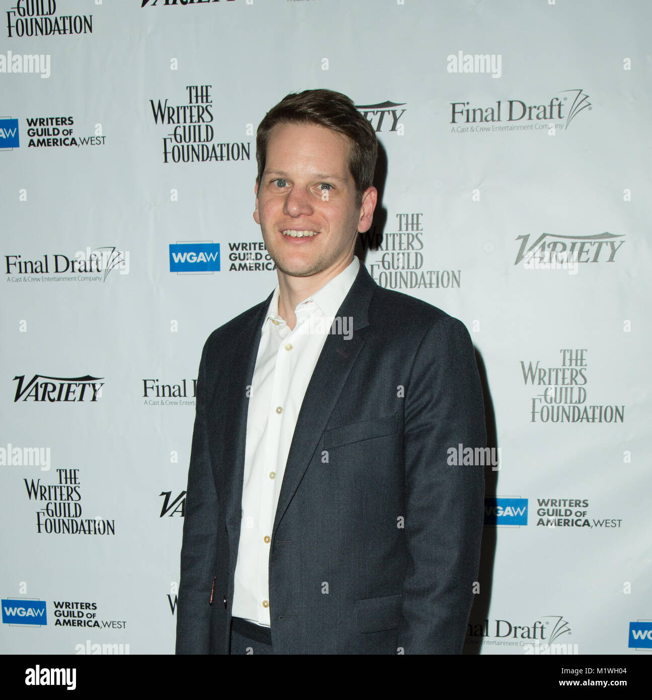 Los Angeles, USA. 01st Feb, 2018. Graham Moore attends the Beyond Words ...