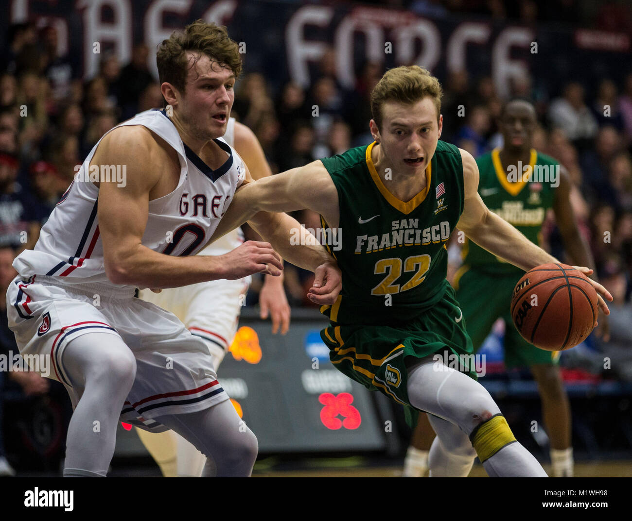 McKeon Pavilion Moraga Calif, USA. 01st Feb, 2018. U.S.A. San Francisco ...