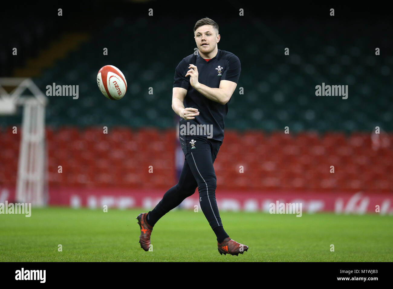 Principality Stadium, Cardiff, UK. 2nd Feb, 2018. Steff Evans of Wales ...