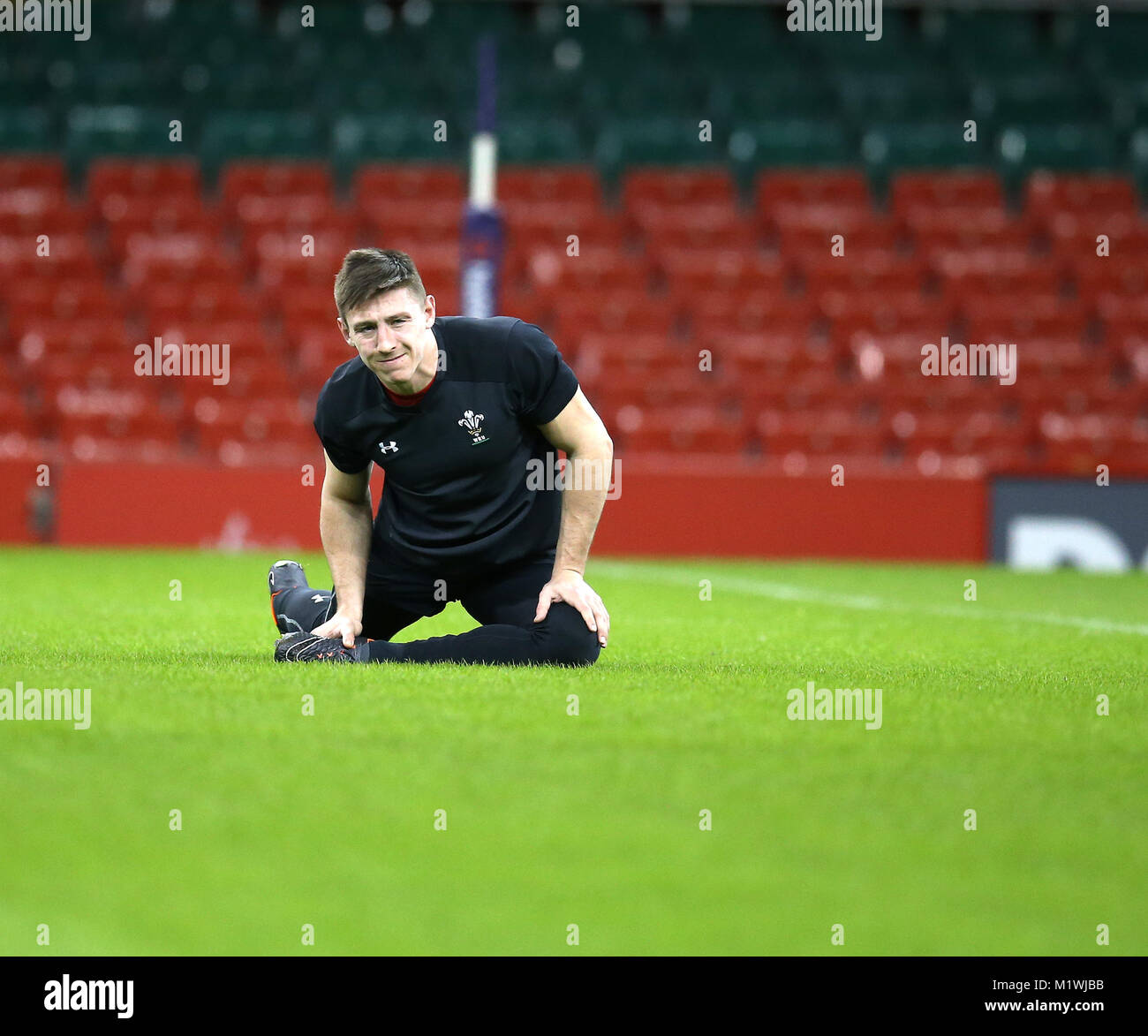 Principality Stadium, Cardiff, UK. 2nd Feb, 2018. Josh Adams of Wales ...