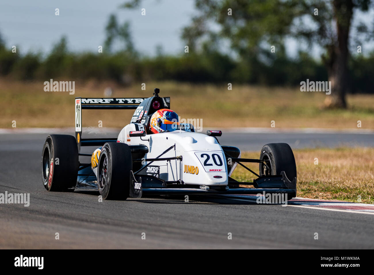 Madras Motor Race Track, Chennai. 1st Feb 2018. Netherlands driver ...