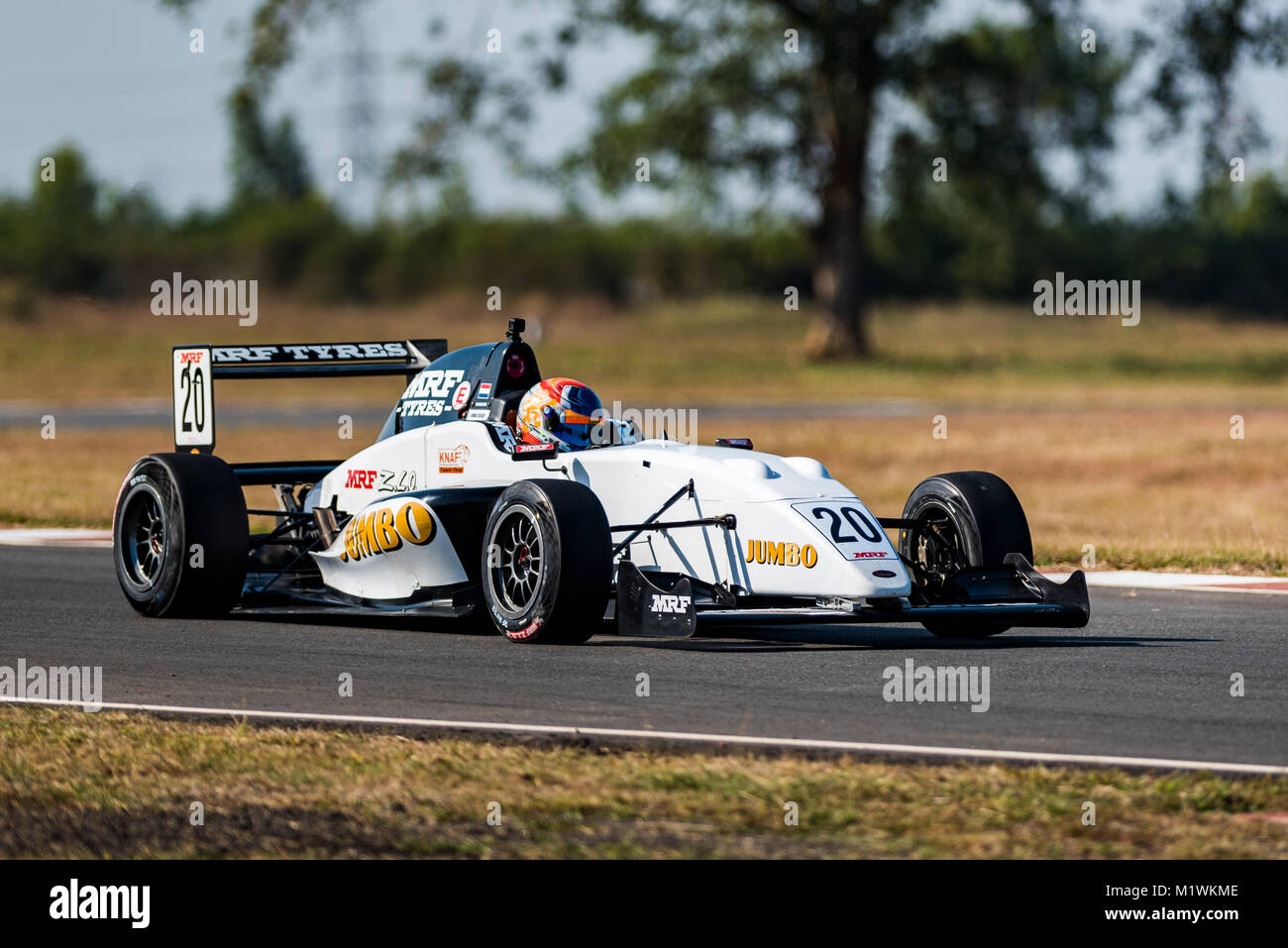 Madras Motor Race Track, Chennai. 1st Feb 2018. Netherlands driver ...