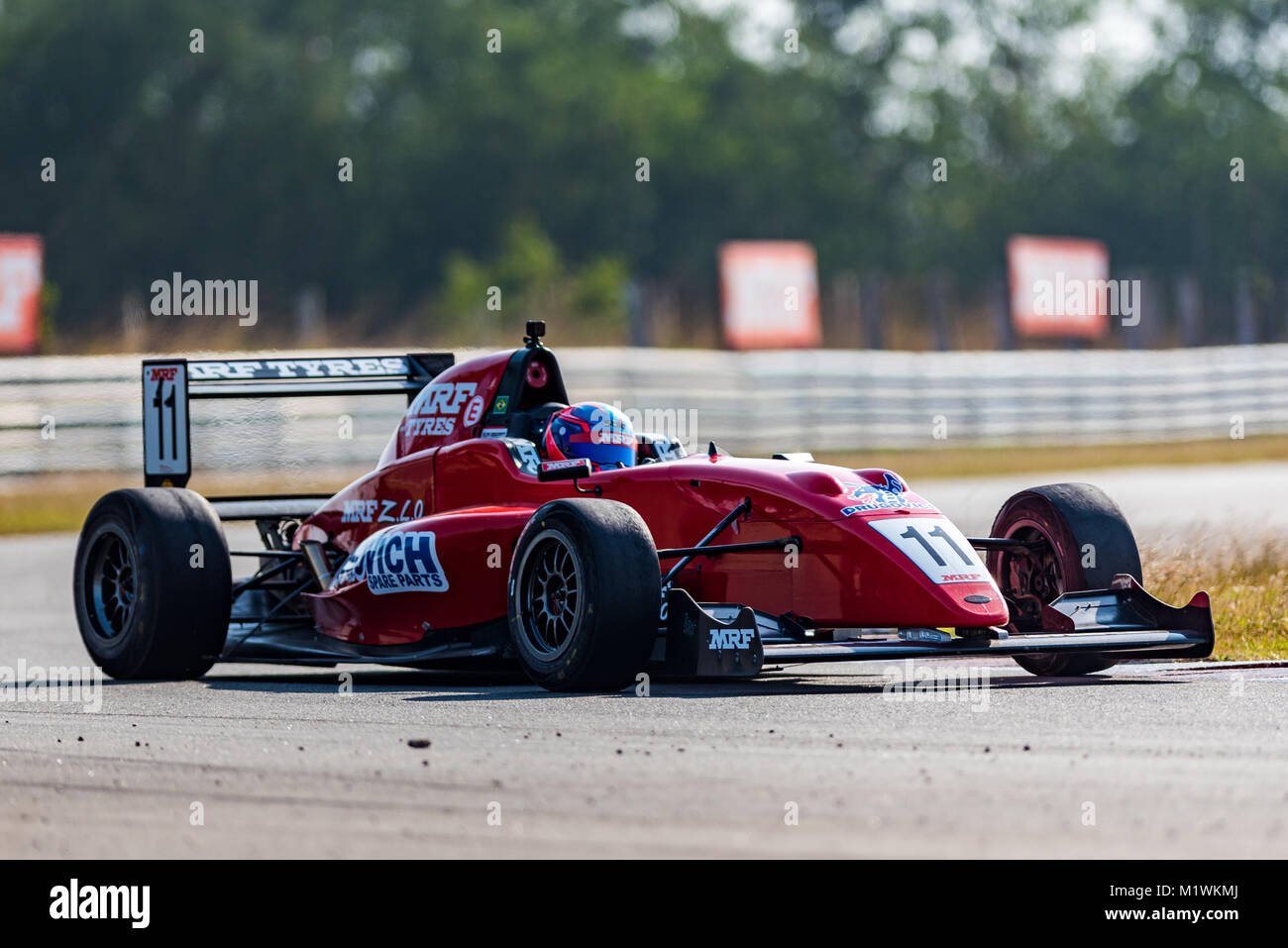 Madras Motor Race Track, Chennai. 1st Feb 2018. Brazilian driver Felipe ...