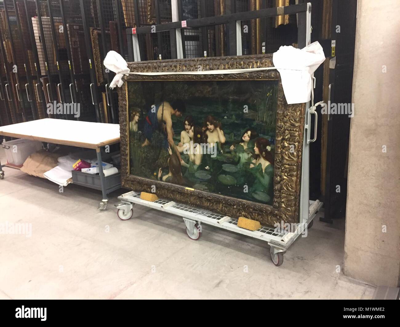 John waterhouse nymphs hi-res stock photography and images - Alamy