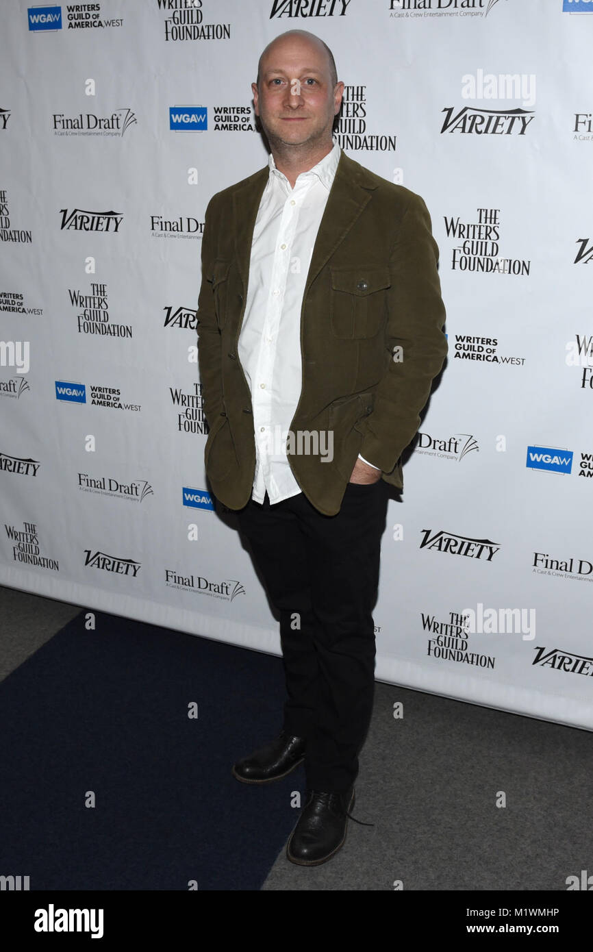Los Angeles, California, USA. 1st Feb, 2018. MICHAEL GREEN arrives at ...