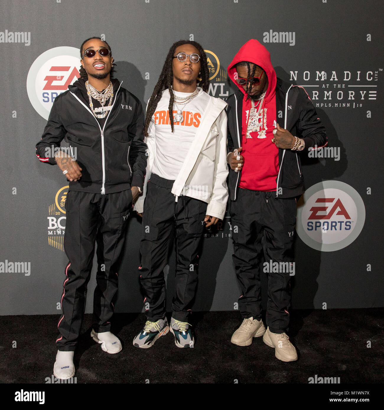 Quavo and takeoff of migos hi-res stock photography and images - Alamy