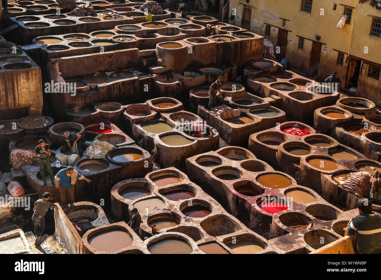 Dyeing Pits Stock Photos & Dyeing Pits Stock Images - Alamy