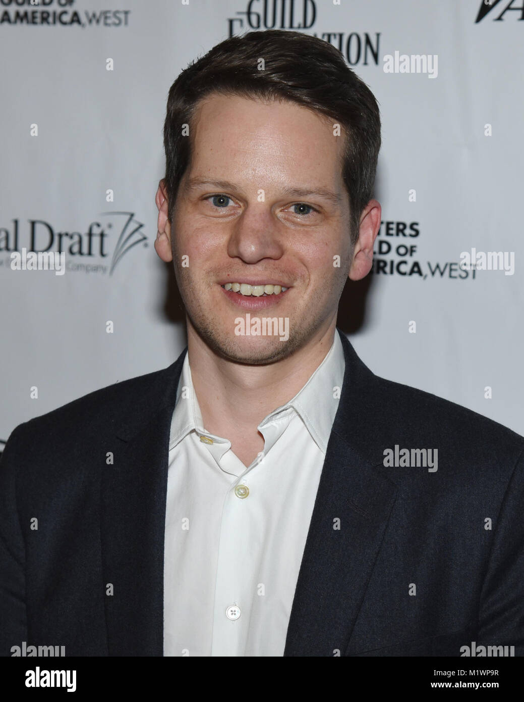 Los Angeles, California, USA. 1st Feb, 2018. GRAHAM MOORE arrives at ...