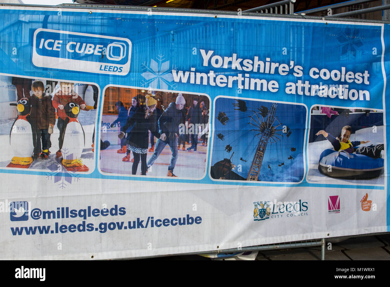 Leeds. UK. 2nd February, 2018. Yorkshire's favourite winter attraction ...