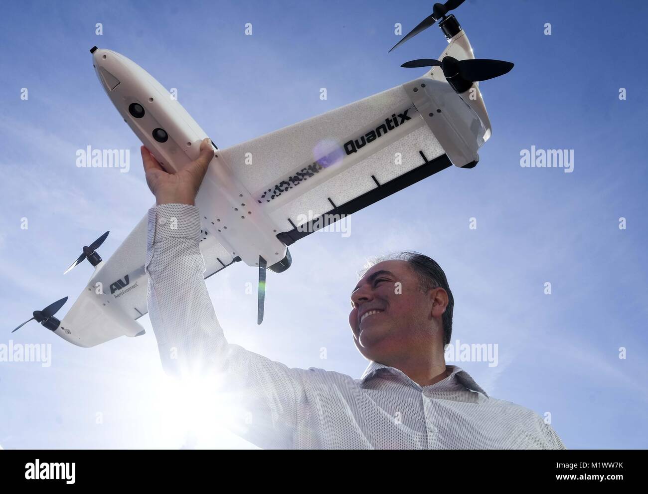 Los Angeles, California, USA. 10th Jan, 2018. Wahid Nawabi, CEO of ...