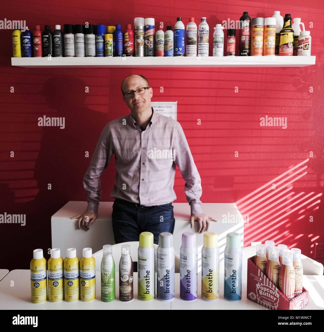 Los Angeles, California, USA. 17th Jan, 2018. Ross Sklar, CEO Starco ...