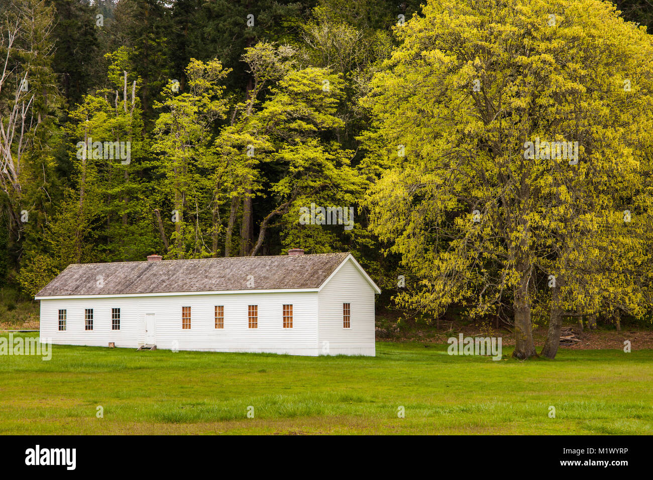 English Camp, Garrison Bay, San Juan Island National Historic Park, San ...