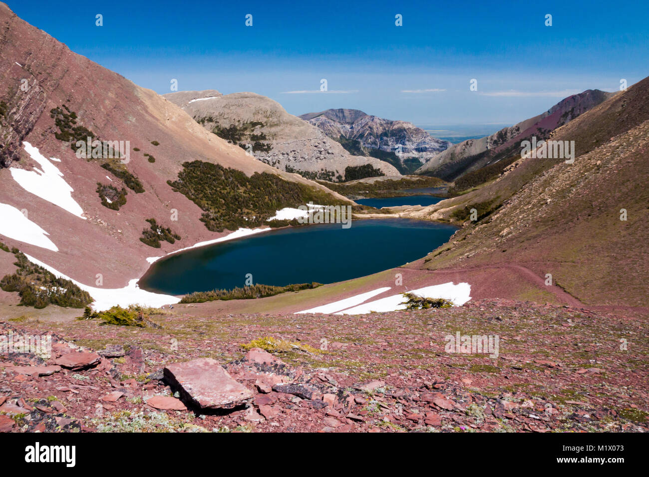 Carthew-Alderson Trail - Waterton Lakes Park, Alberta, Canada Stock ...